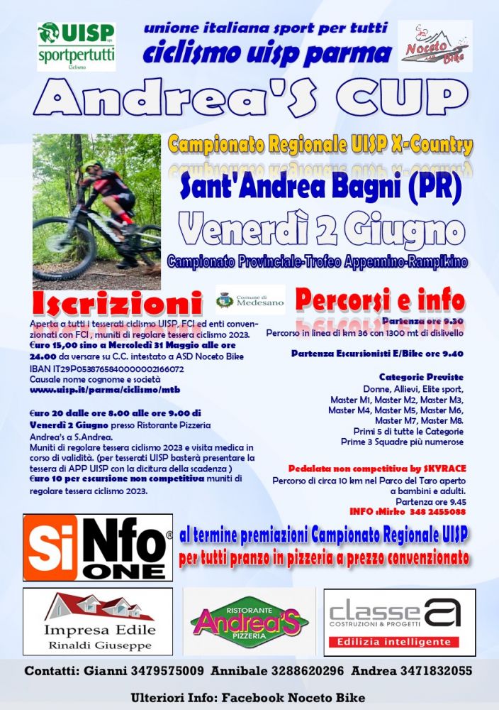 UISP - Parma - MTB Calendari 2023